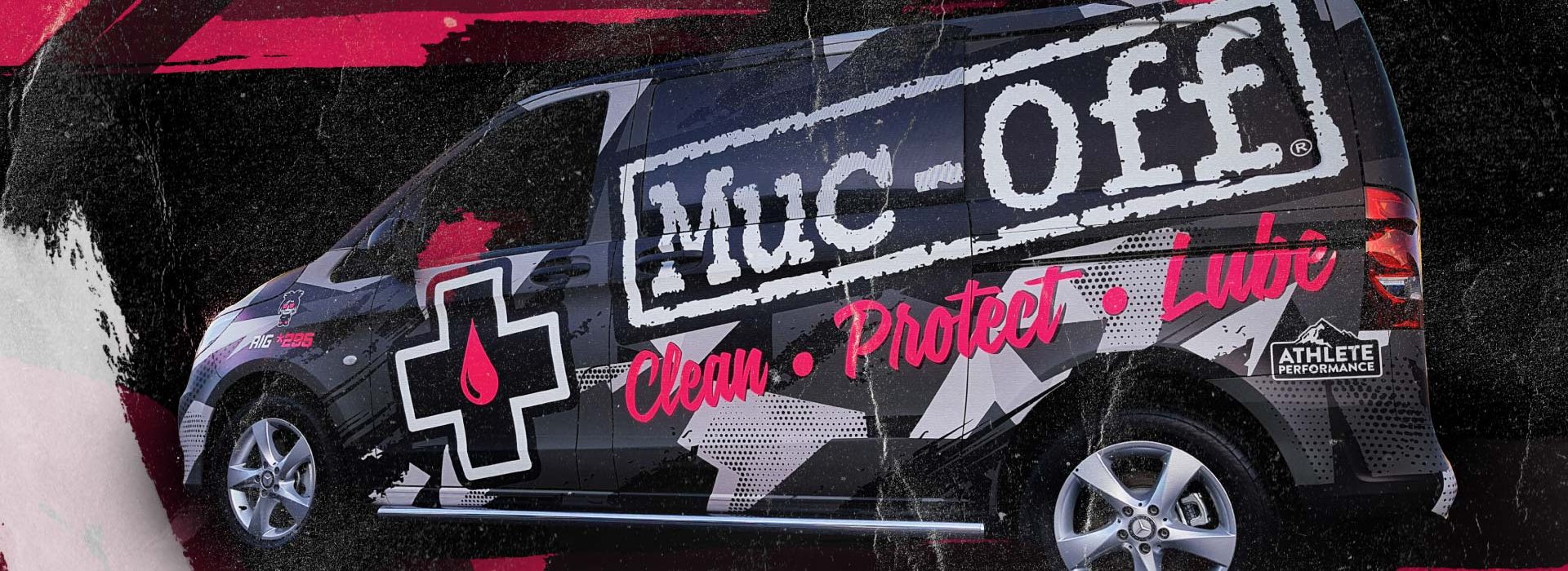 Muc-Off Vehicle Wrap, Prints by Insignia Signs Poole Bournemouth