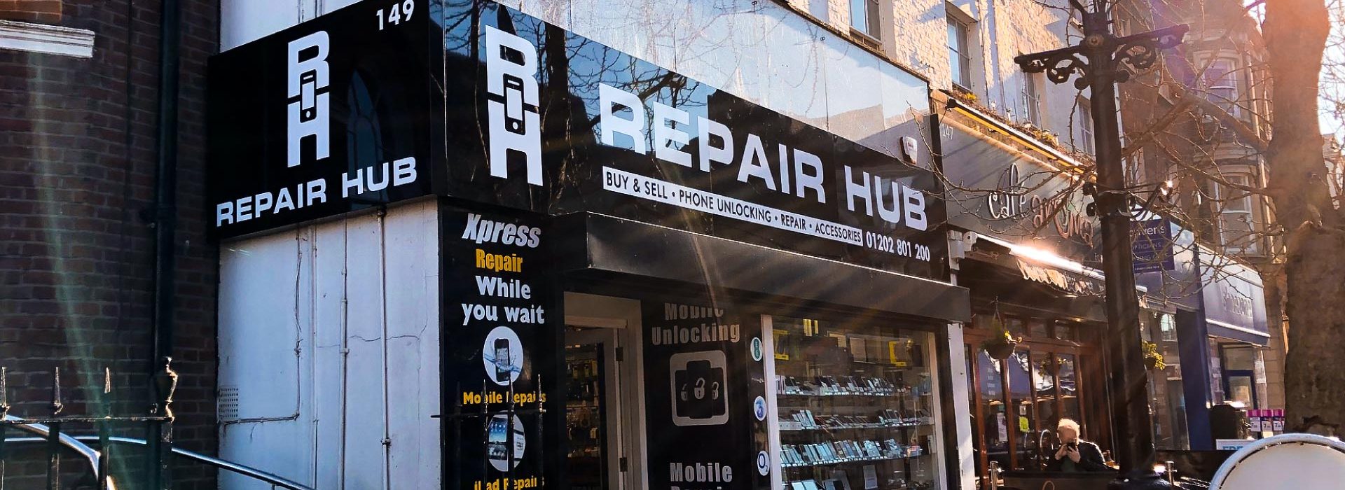 Repair Hub Shop Sign by Insignia Signs Poole Bournemouth