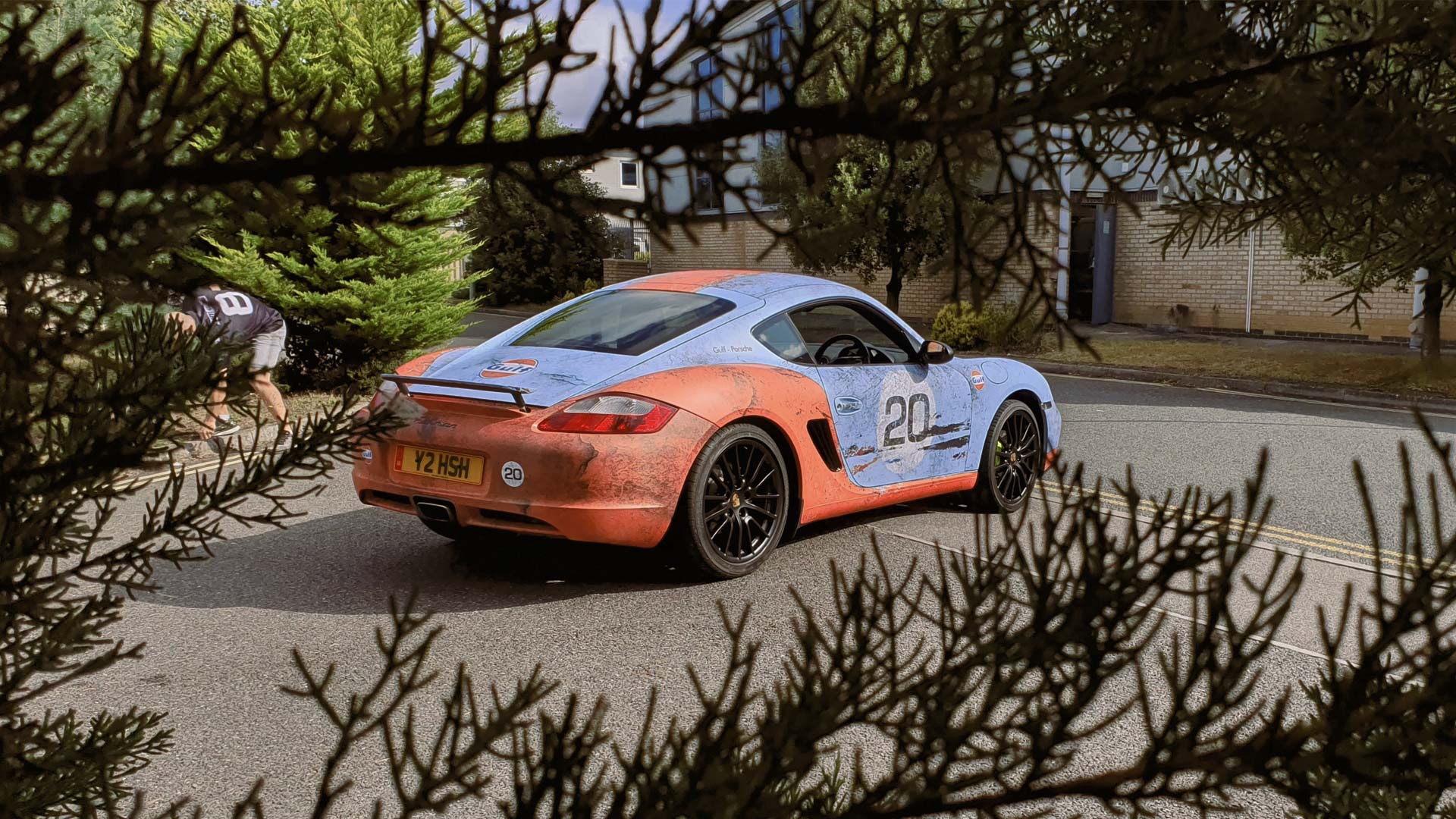 Porsche Gulf Vehicle Wrap by Insignia Signs Poole Bournemouth