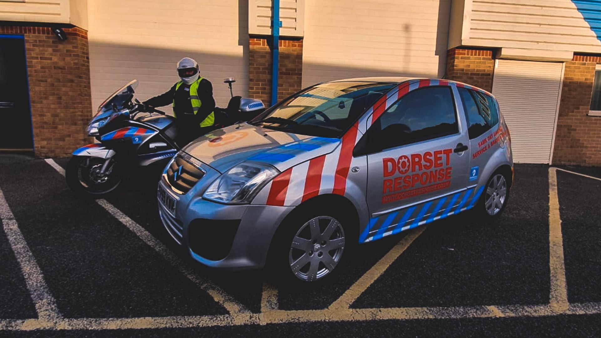 Dorset Response Vehicle Wrap by Insignia Signs Poole Bournemouth