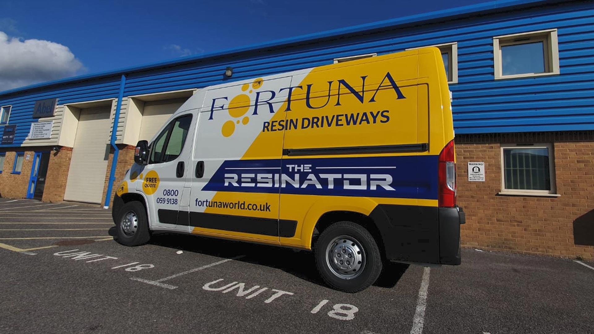 Fortuna World Vehicle Wrap by Insignia Signs Poole Bournemouth