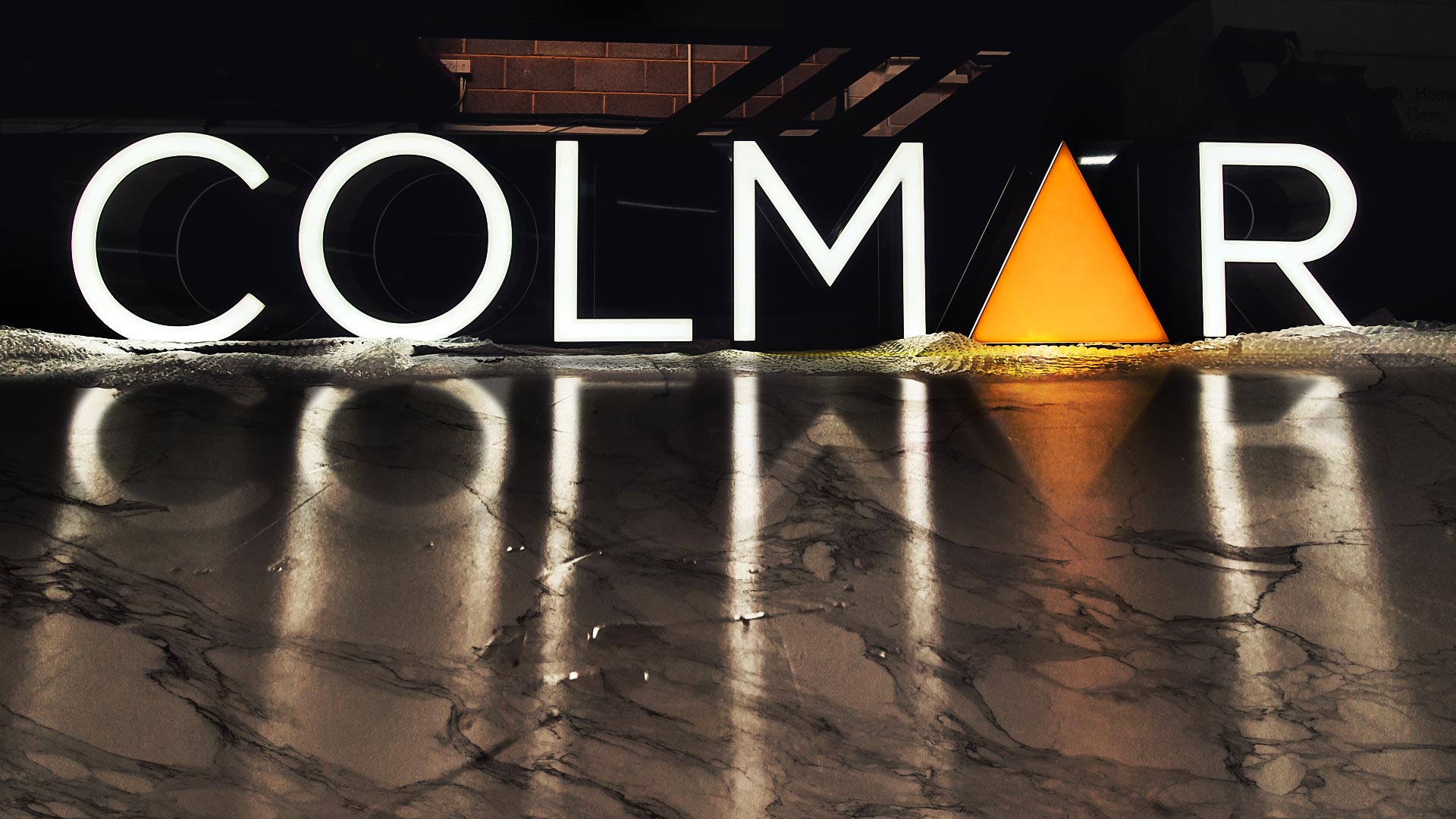 Colmar Construction Ltd Illuminated Sign by Insignia Signs Poole ...